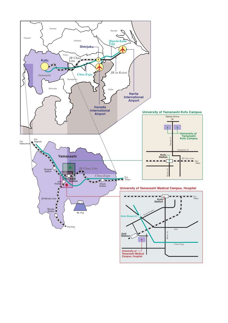 Access – Faculty of Engineering, University of Yamanashi